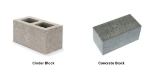 Difference Between Cinder Block and Concrete Block - Civil Tutorials
