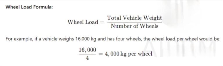 What is Wheel Load? Types, Factors, Grinding and Construction - Civil ...