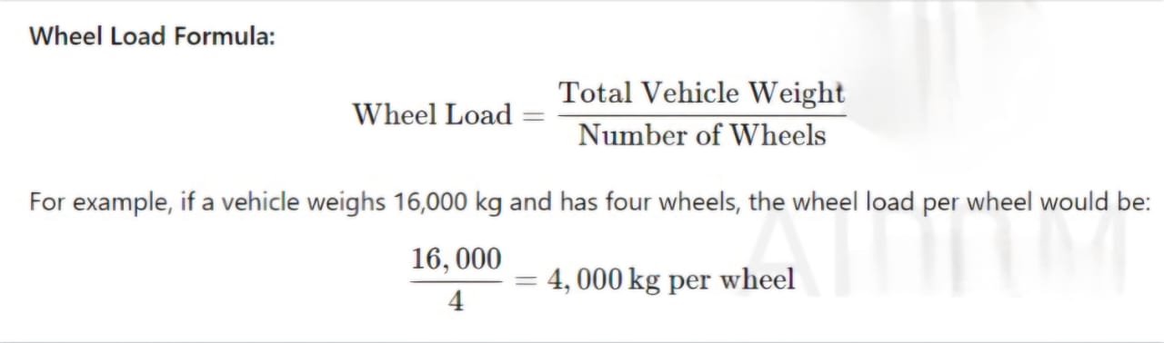 What is Wheel Load? Types, Factors, Grinding and Construction - Civil ...