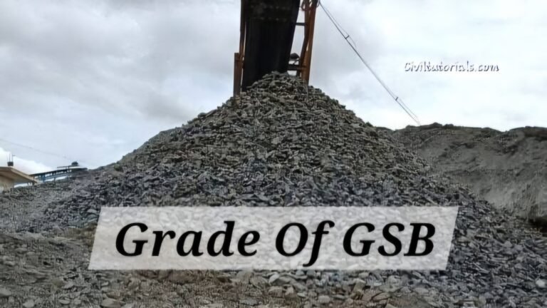 What is Grade of GSB? Types, Uses, and Benefits - Civil Tutorials