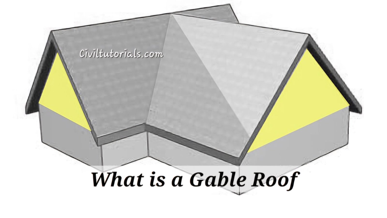 What is a Gable Roof - Types, Uses and Benefits - Civil Tutorials