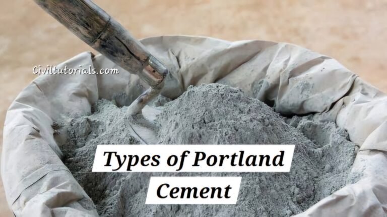 What Are the Types of Portland Cement? - Civil Tutorials