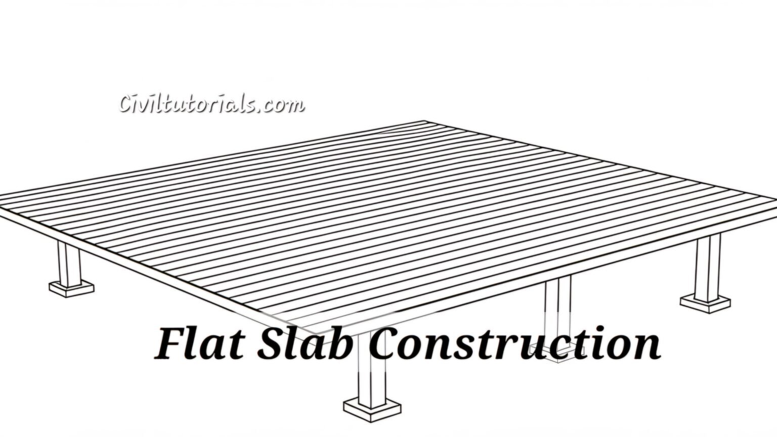 Flat Slab Construction: The Modern Floor System Explained - Civil Tutorials