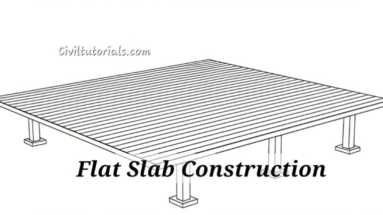 Flat Slab Construction: The Modern Floor System Explained - Civil Tutorials