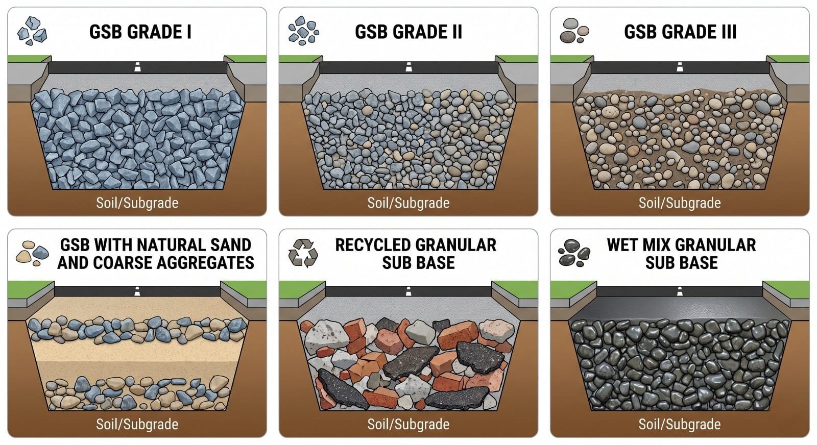 Granular Sub Base: Types, Uses And Benefits - Civil Tutorials