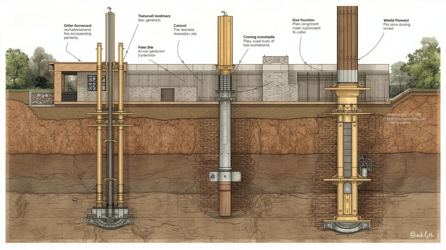 Pile Foundation: Types, Uses, and Installation - Civil Tutorials