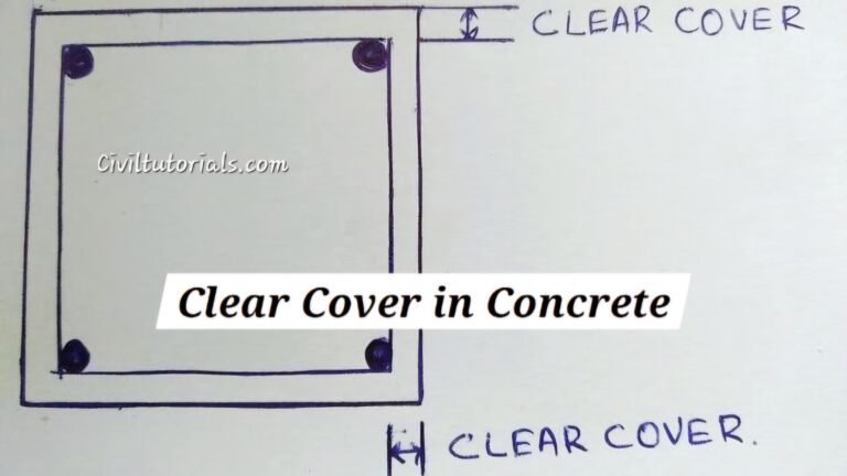 Clear Cover in Concrete: The Invisible Protector of Your Structure ...