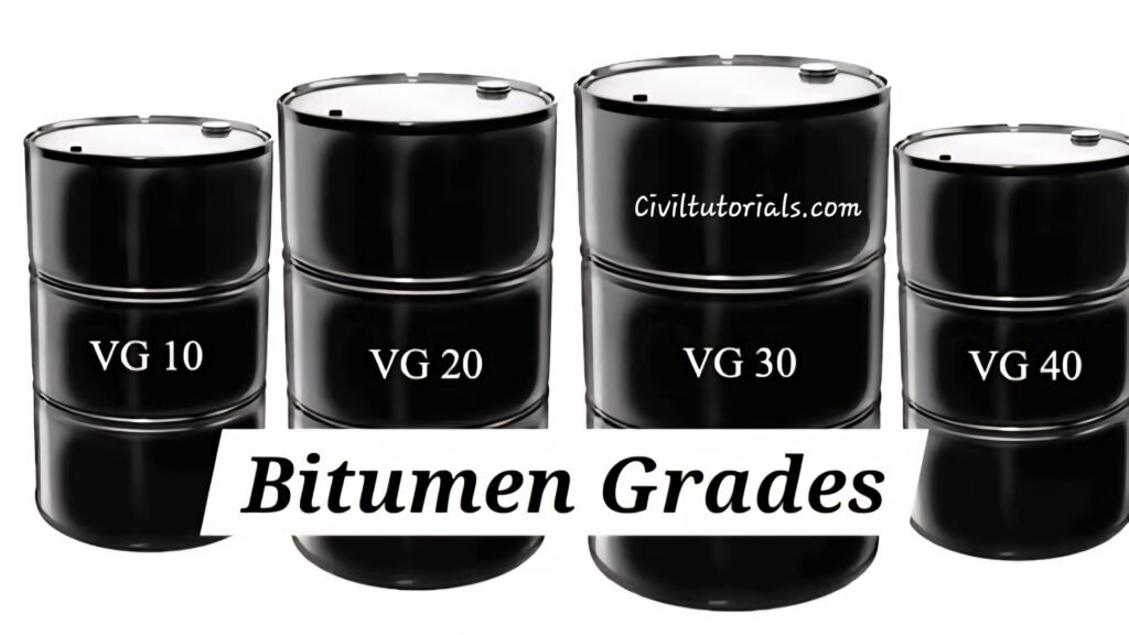 Bitumen Grades and Their Applications in Road Work - Civil Tutorials