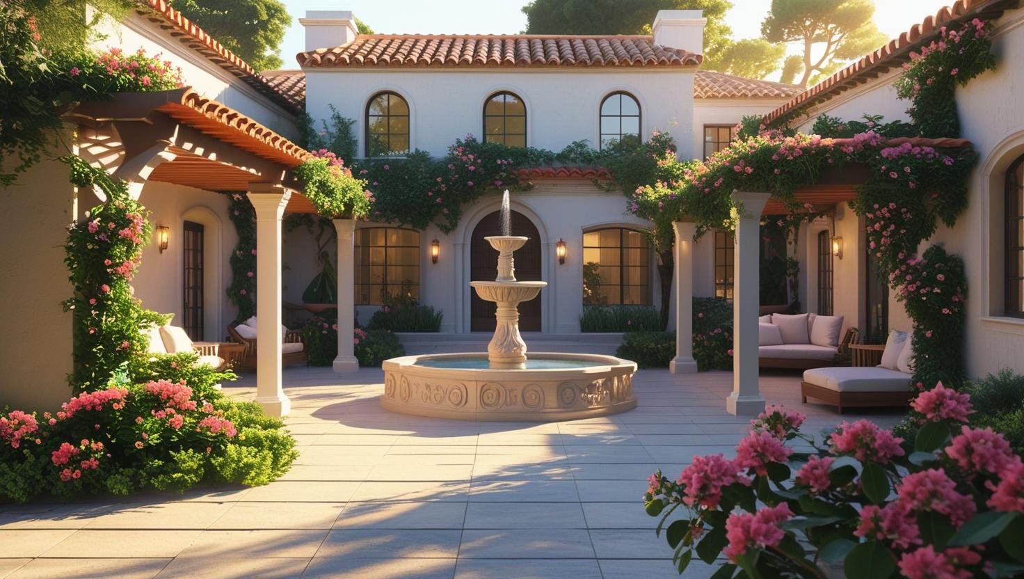 Courtyard House Design – Advantages and Layout Ideas - Civil Tutorials