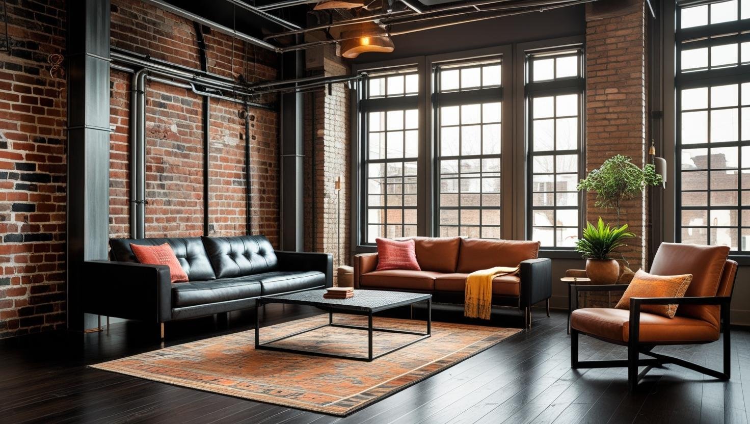 Industrial Style Home Interiors