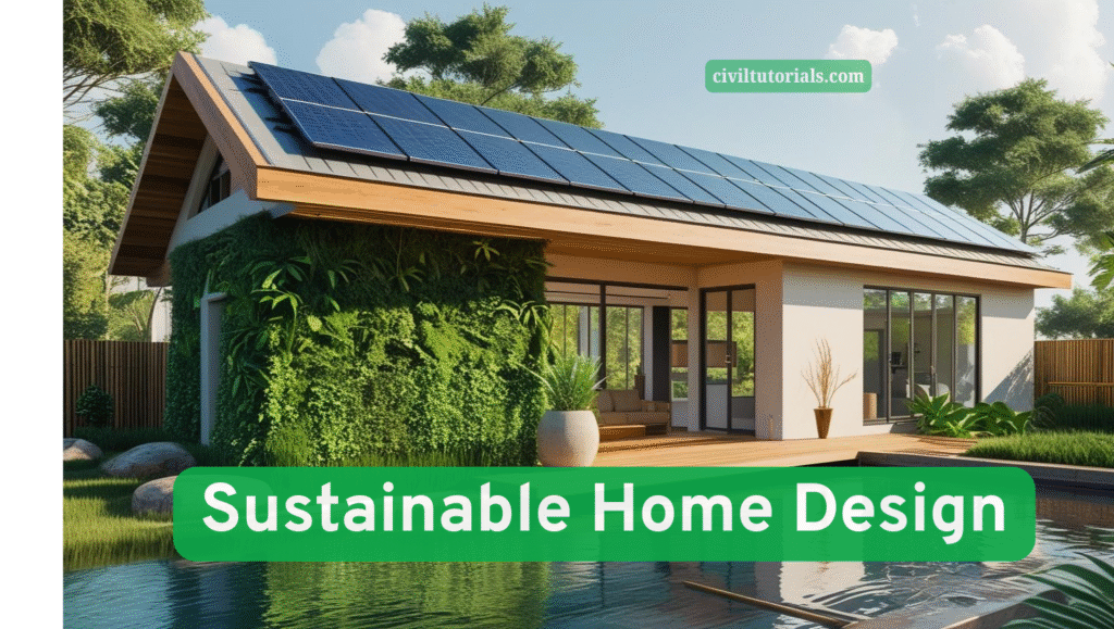 Sustainable Home Design – Ideas for Eco-Friendly Living - Civil Tutorials