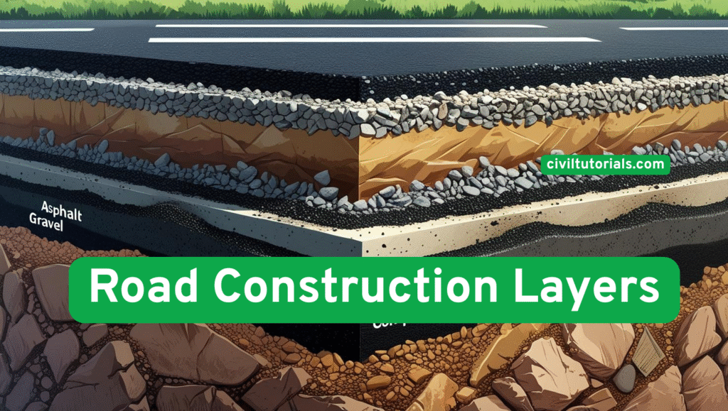 Road Construction Layers – Materials, Thickness, and Role - Civil Tutorials