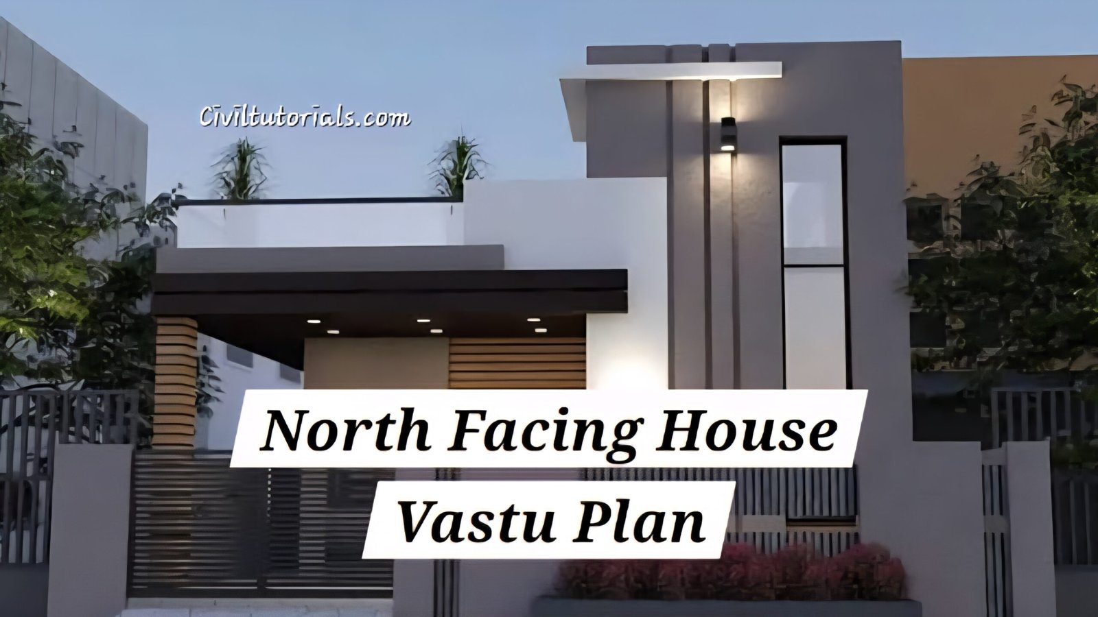 North Facing House Vastu Plan – Benefits and Guidelines - Civil Tutorials