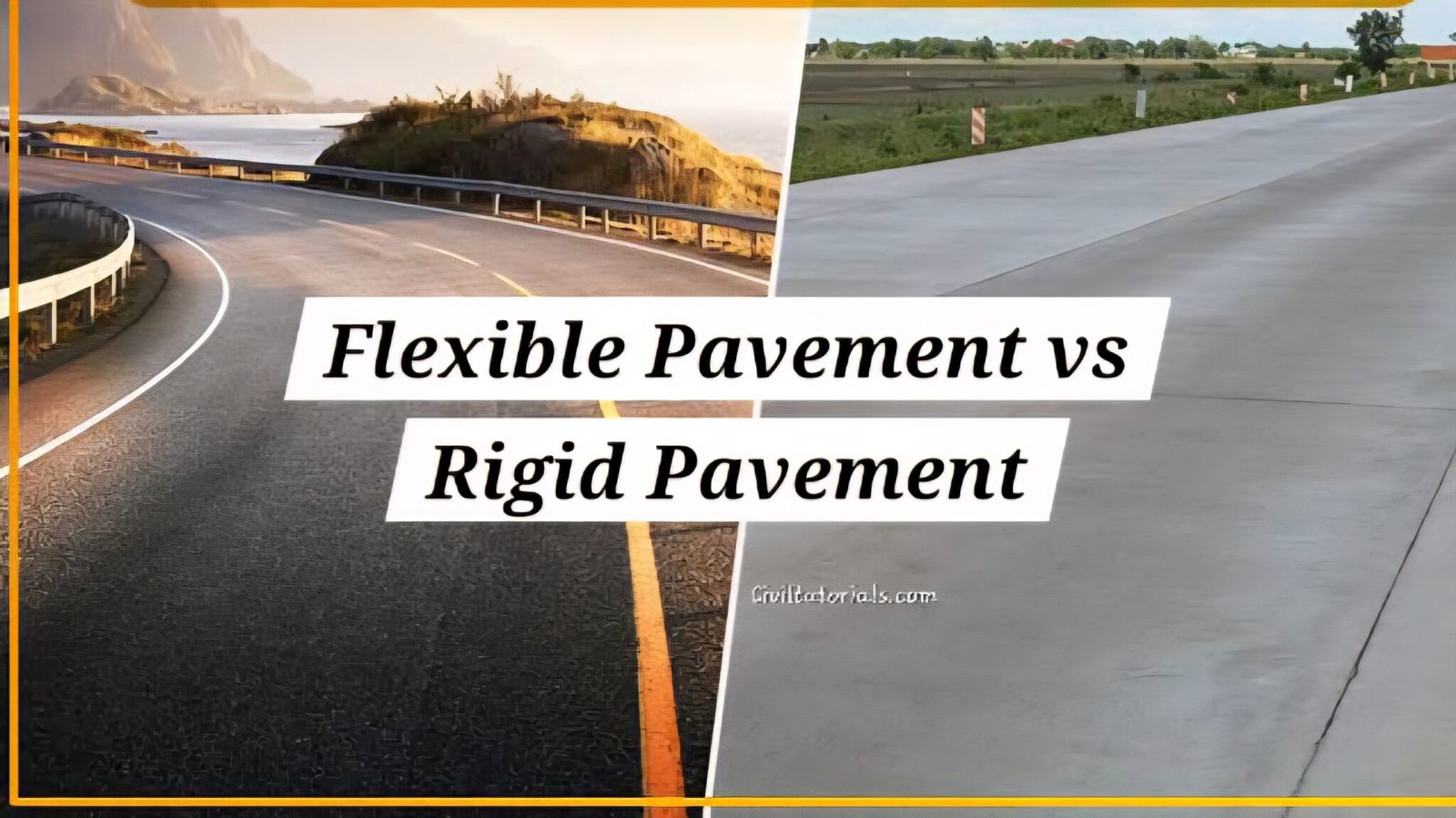 Flexible Pavement vs Rigid Pavement – Pros and Cons - Civil Tutorials