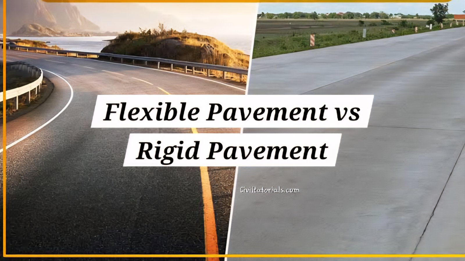 Flexible Pavement vs Rigid Pavement – Pros and Cons - Civil Tutorials