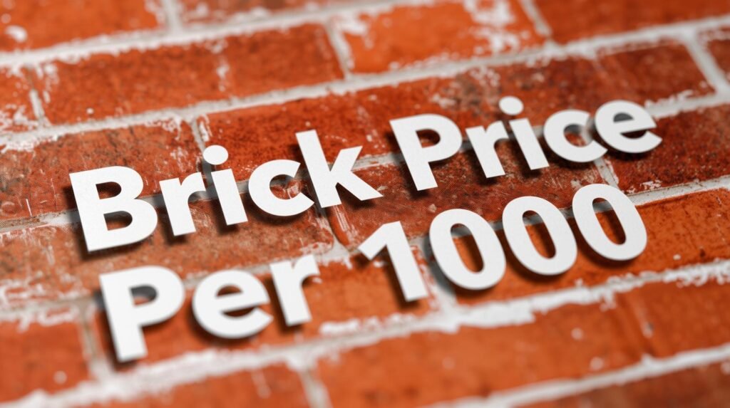 Brick Price Per 1000 in 2025 – Global Cost Guide - Civil Tutorials