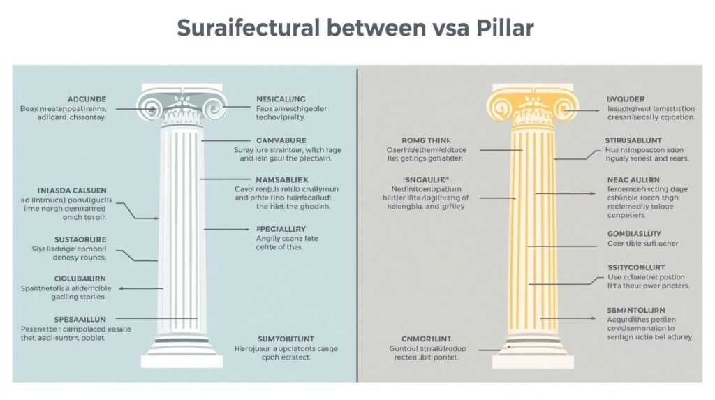 Difference Between Column and Pillar in Construction - Civil Tutorials