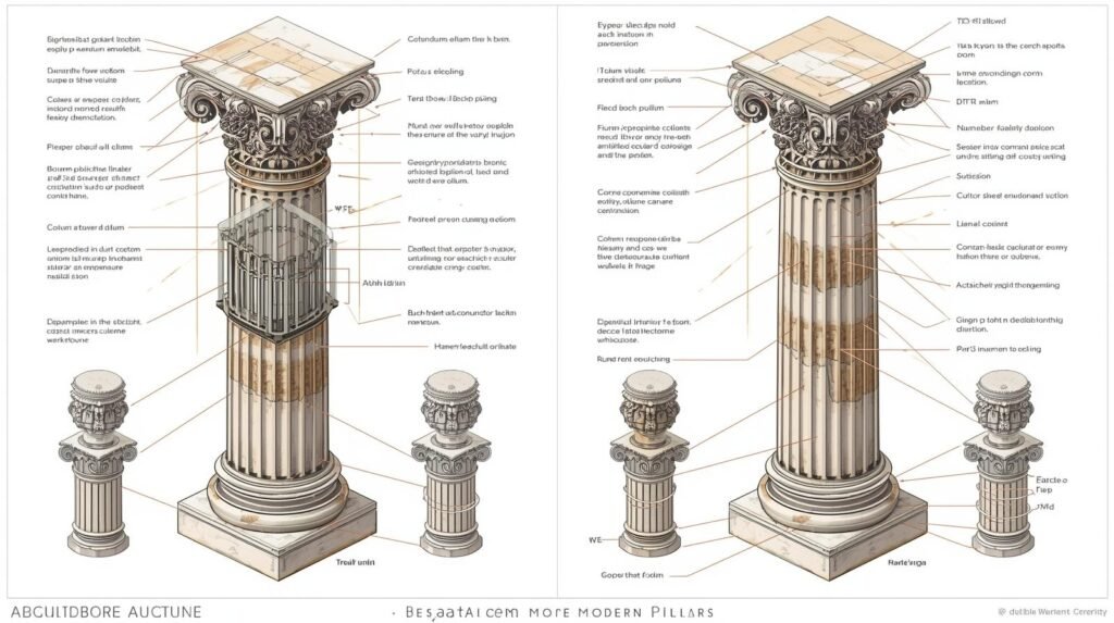 Difference Between Column and Pillar in Construction - Civil Tutorials