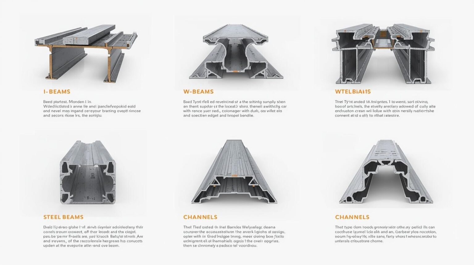 Steel Beam Section Types and Uses - Civil Tutorials