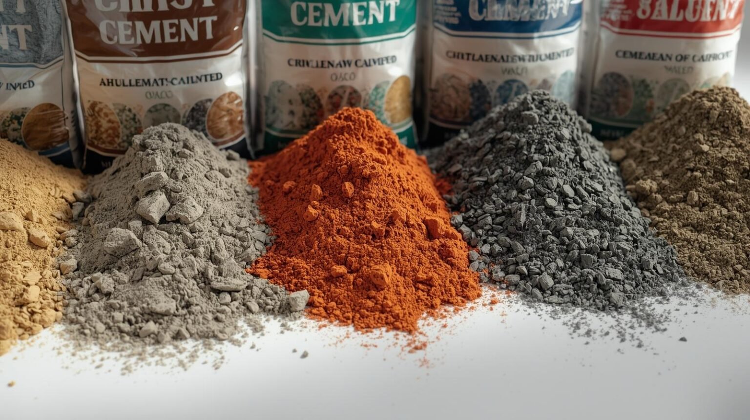 Different Types of Cement and Their Applications Explained - Civil ...