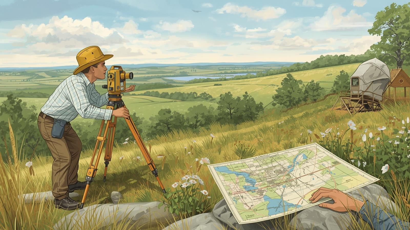 What Is Land Survey and Its Applications in Real Estate - Civil Tutorials