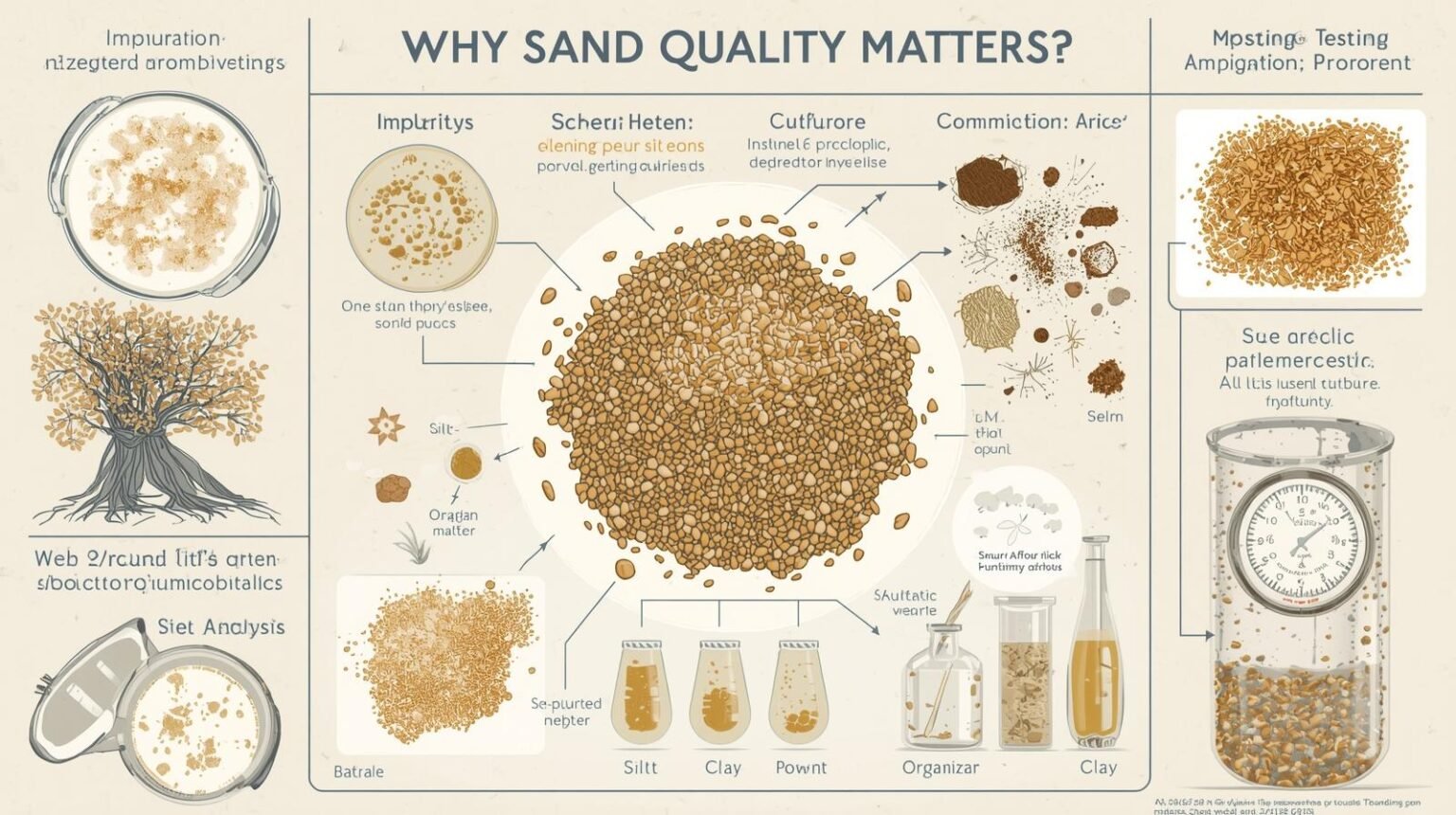 Why Sand Quality Matters: Impurities and Testing Methods - Civil Tutorials