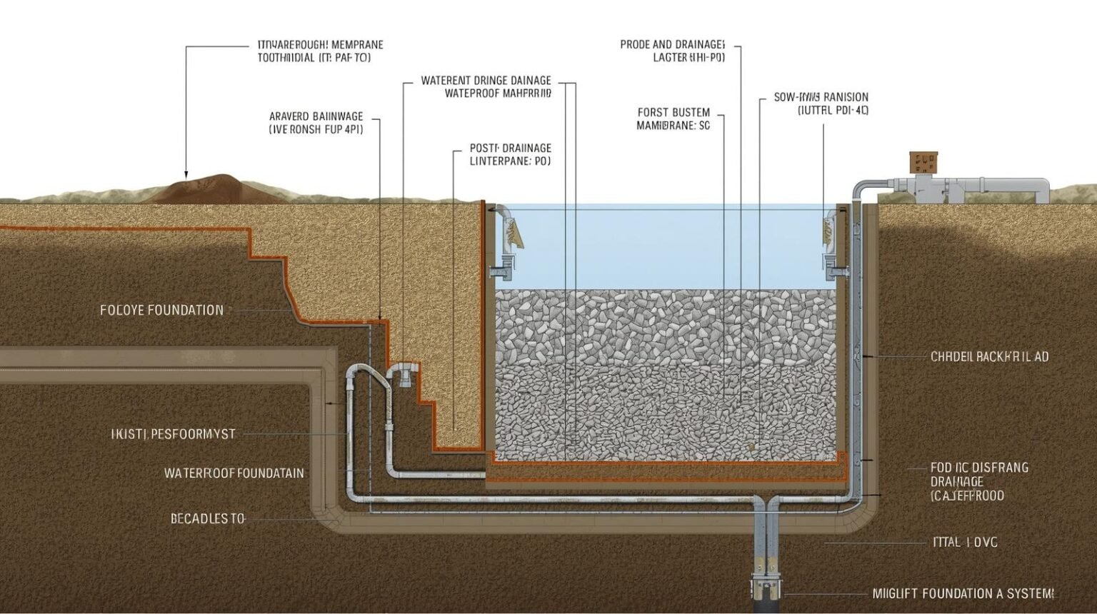 Foundation Drainage Systems: Protecting from Water Damage - Civil Tutorials