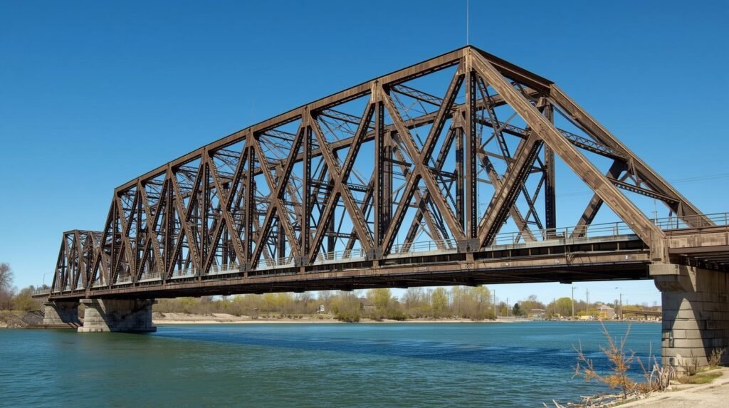 Howe Truss Bridge: Design, Construction, and Importance - Civil Tutorials