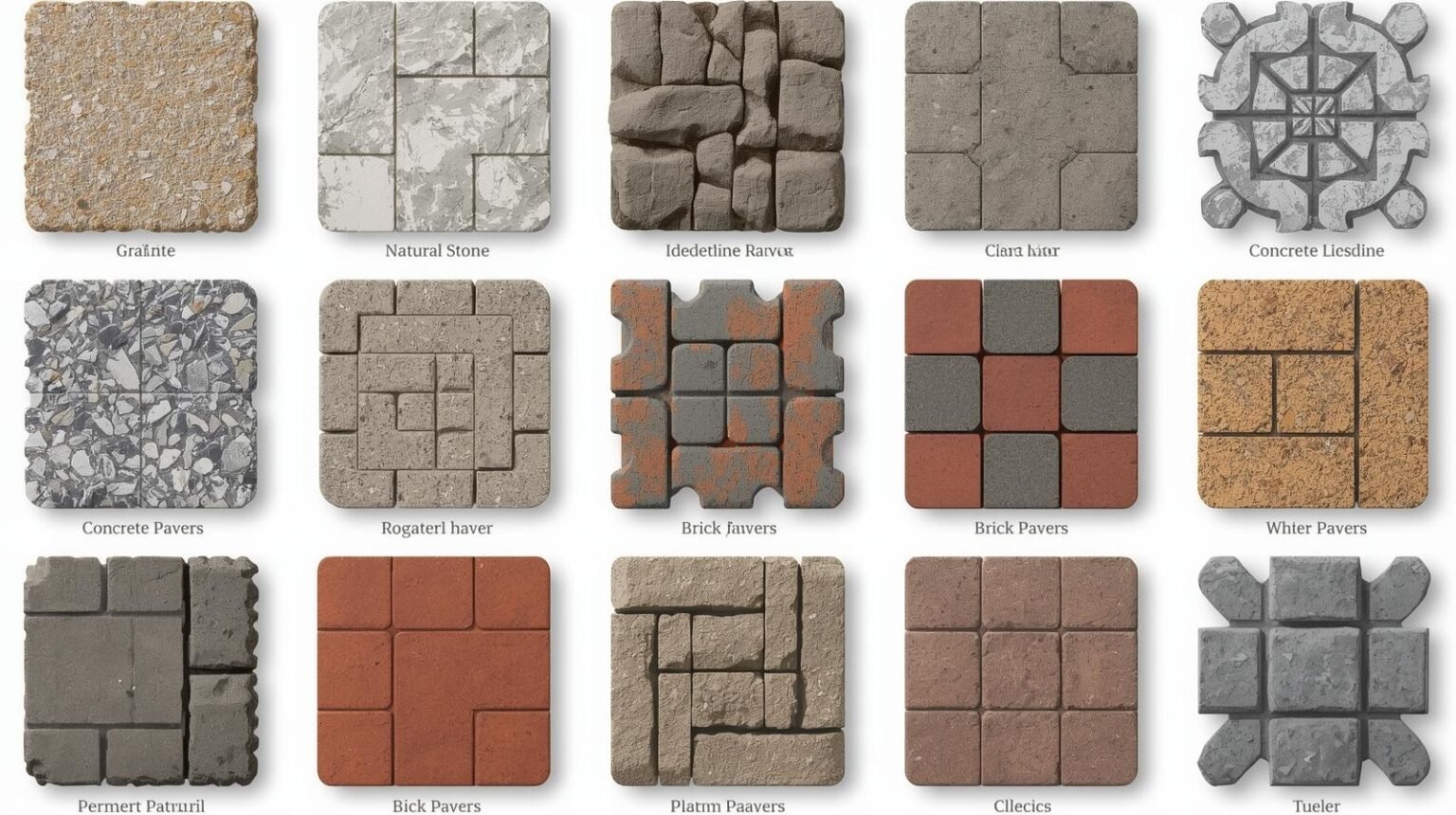 Types of Pavers: Paver Materials, Uses, and Selection - Civil Tutorials