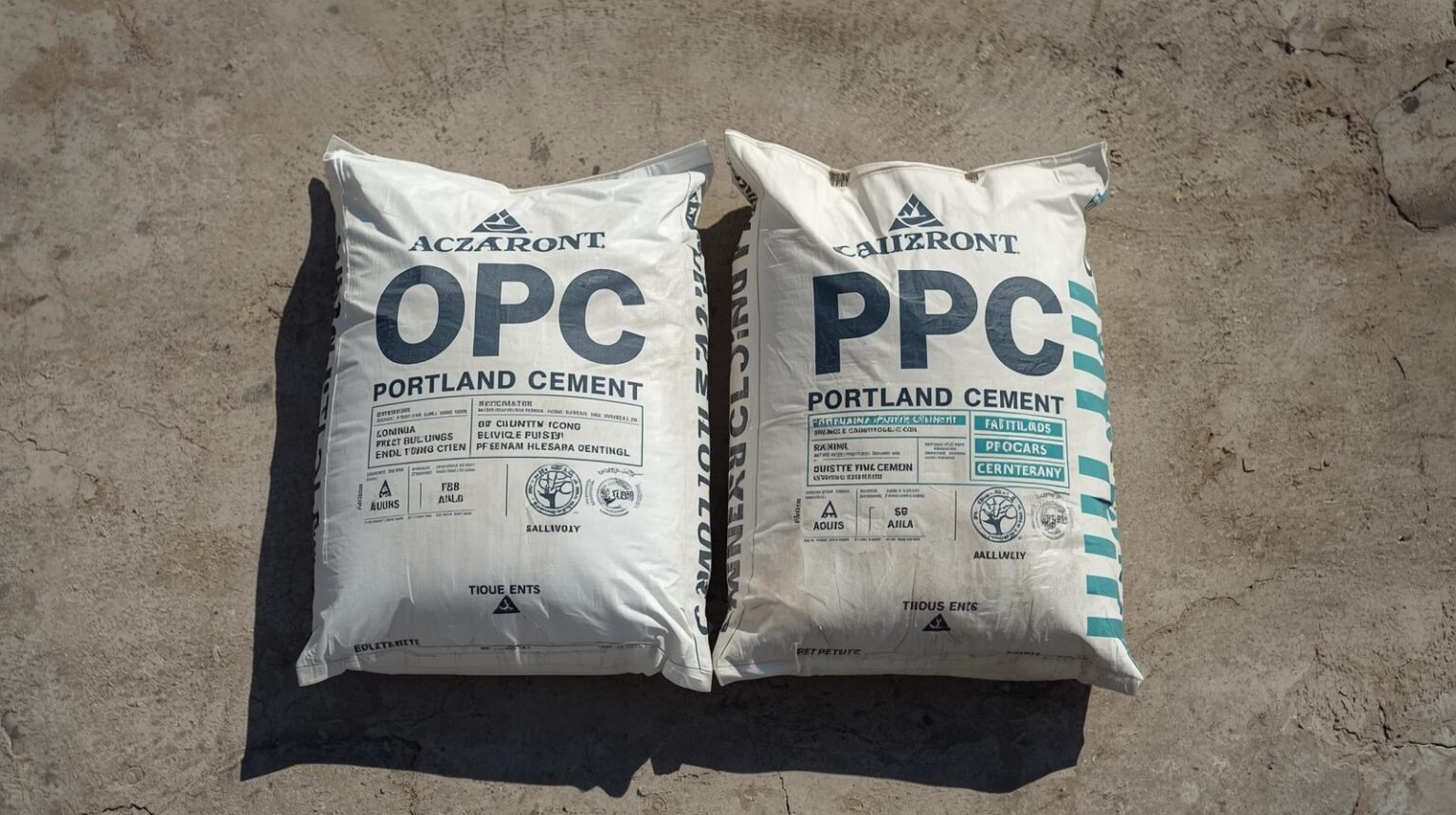 Difference Between OPC and PPC Cement:– Simple Comparison for ...