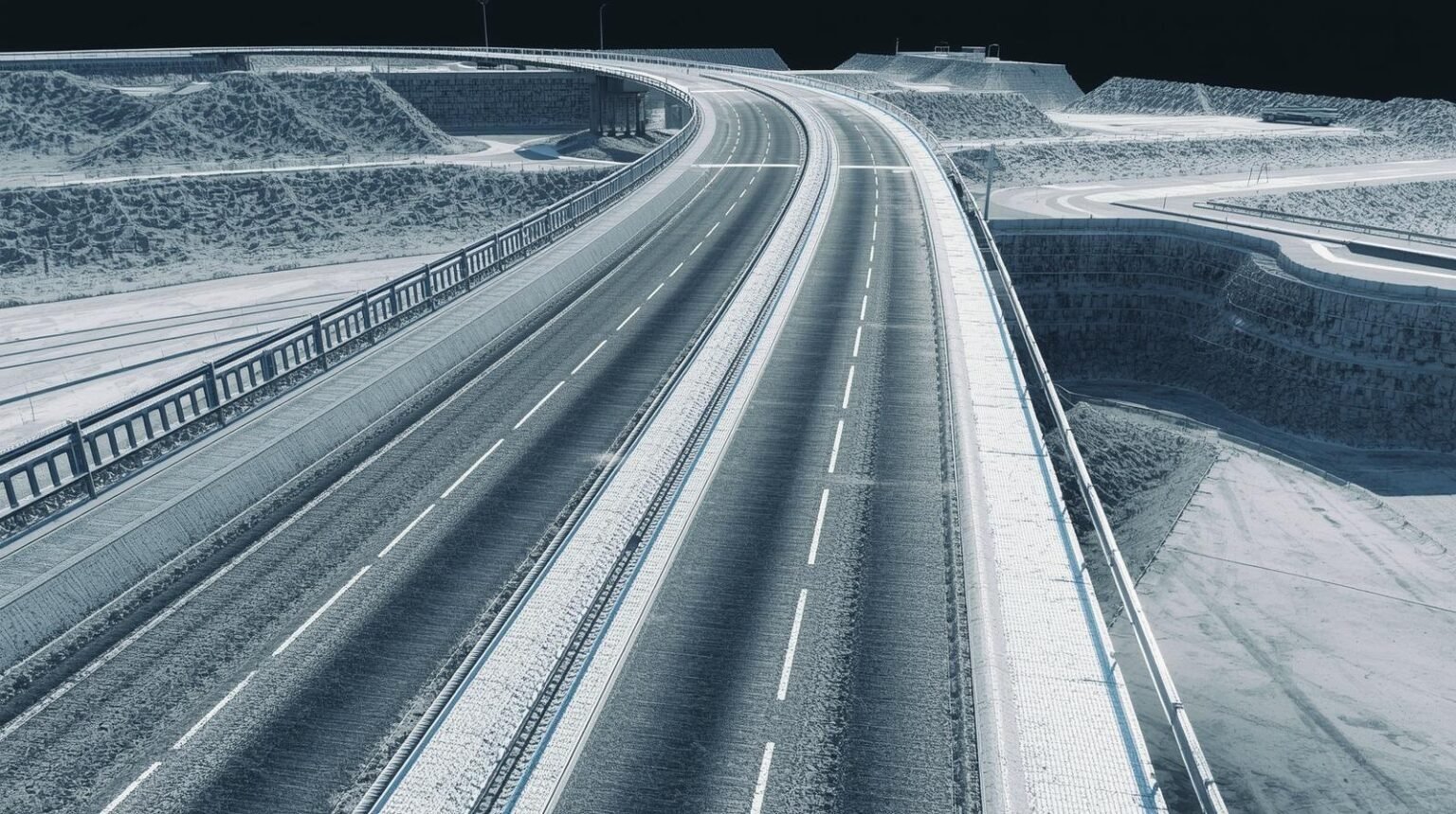 LiDAR Survey Highway Corridor Airborne Scanning for Civil Engineers ...