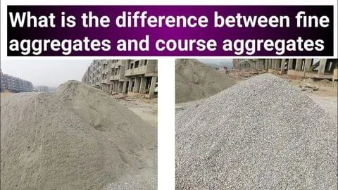 coarse aggregates examples