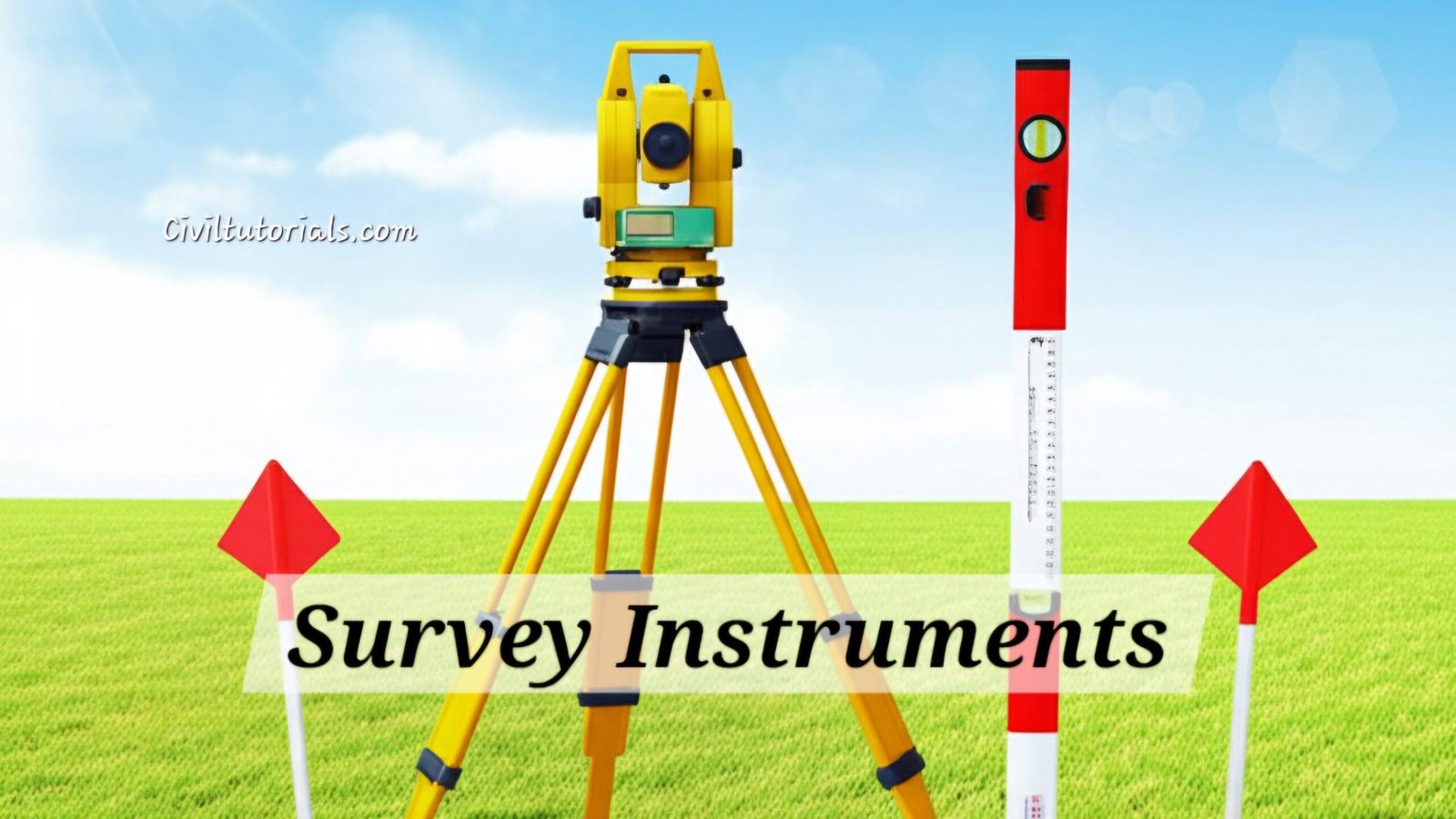 Survey Instruments: Types, Advantages, and Applications in Civil ...
