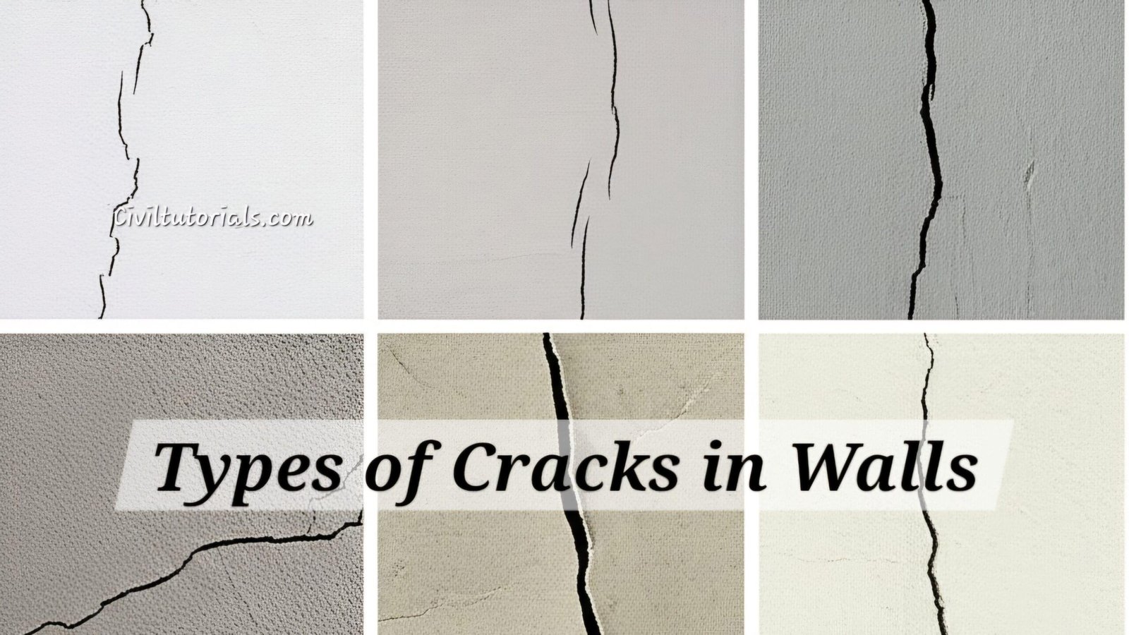 Types of Cracks in Walls: How to Identify and Fix Them Properly - Civil ...