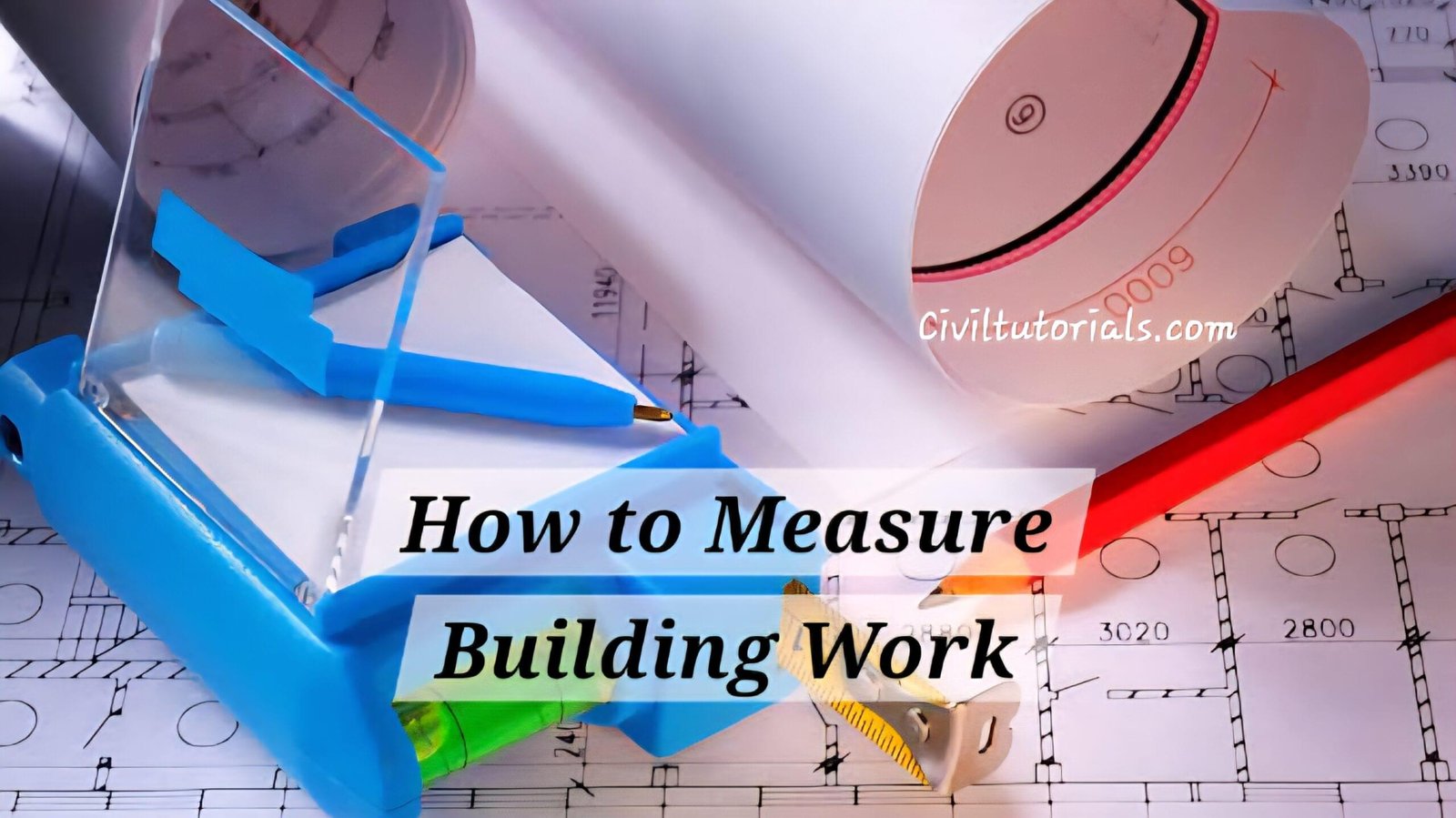 How to Measure Building Work as per IS Codes - Civil Tutorials